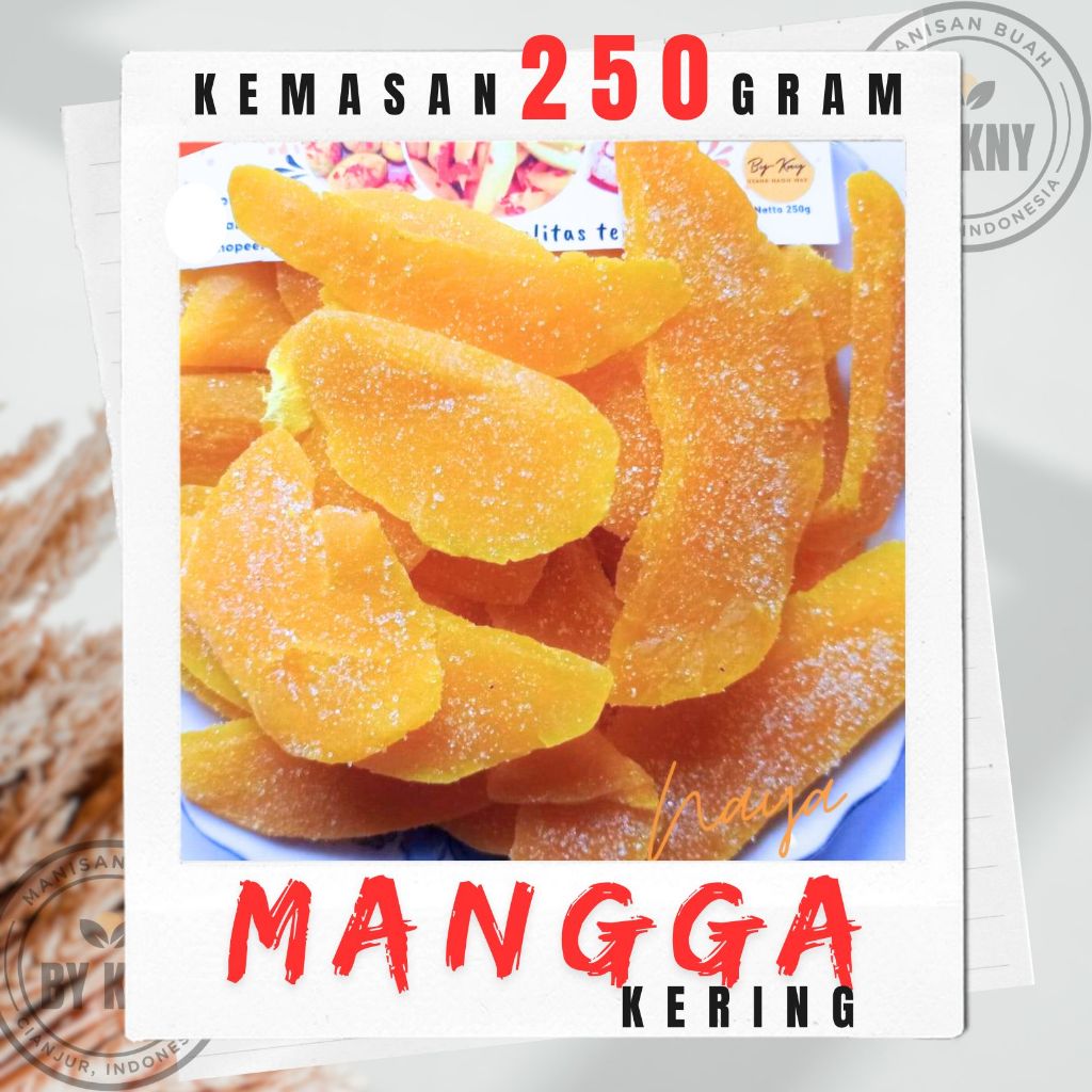 Jual MANGGA KERING 250 GRAM MANGGA CIREBON MANGGA ARUMANIS MANGGA GULA ...