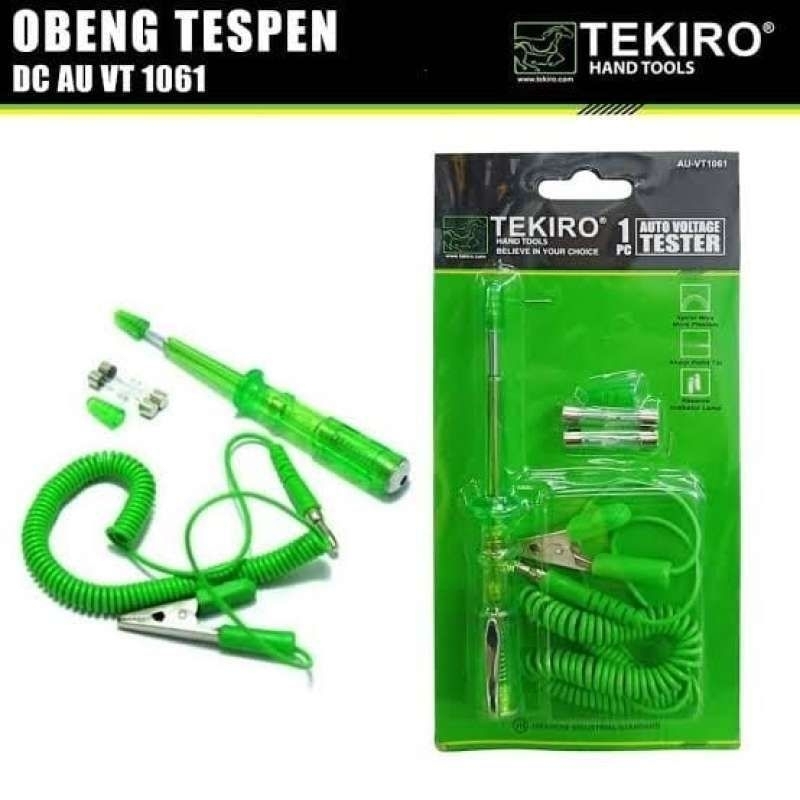 Jual TEKIRO TESPEN DC / AUTO VOLTAGE TESTES /OBENG TESPEN KABEL DC ...