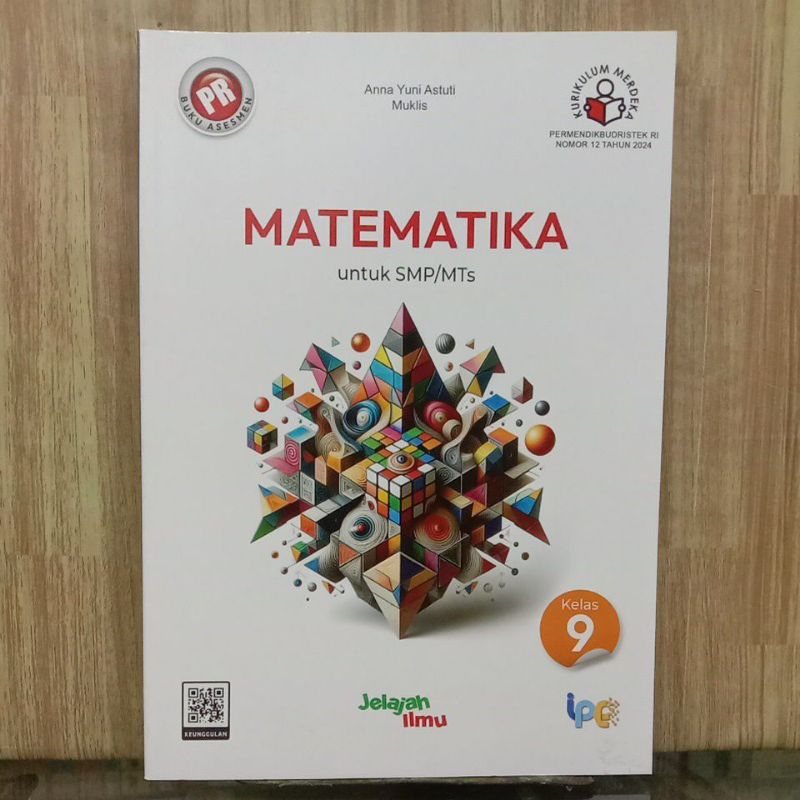 Jual Buku PR/LKS interaktif Matematika Kelas IX, 9 SMP/MTs kurikulum merdeka intan pariwara ...