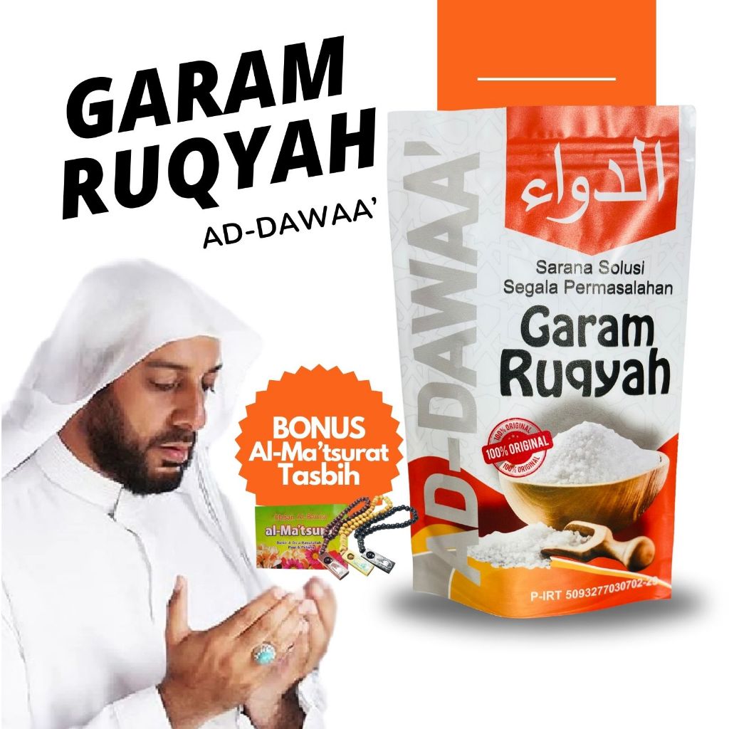 Jual (500 Gram) Garam Ruqyah Ad-Dawaa' Wasilah Mendapat Jodoh dan ...