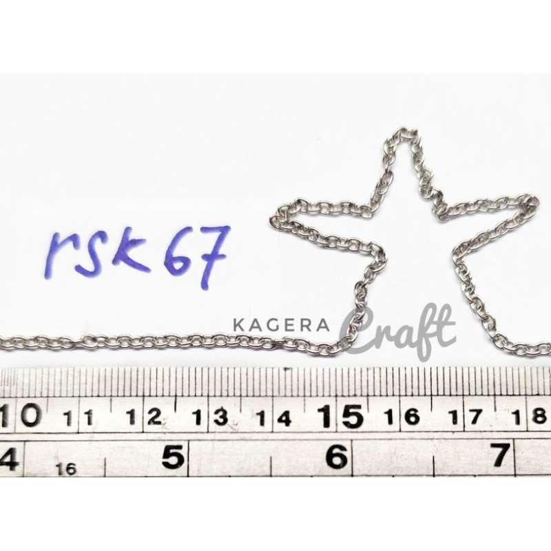 Jual Rantai Stainless Kecil RSK67 | Shopee Indonesia
