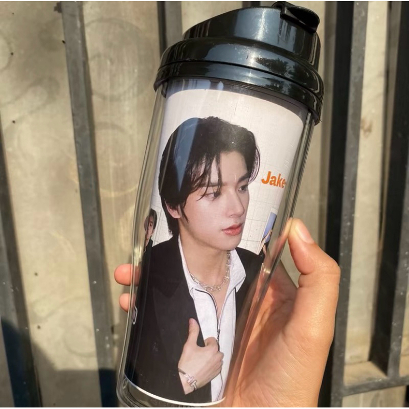 Jual Tumbler Black Enhypen 460ml BONUS PHOTOCARDS Enhypen gambar HD ...