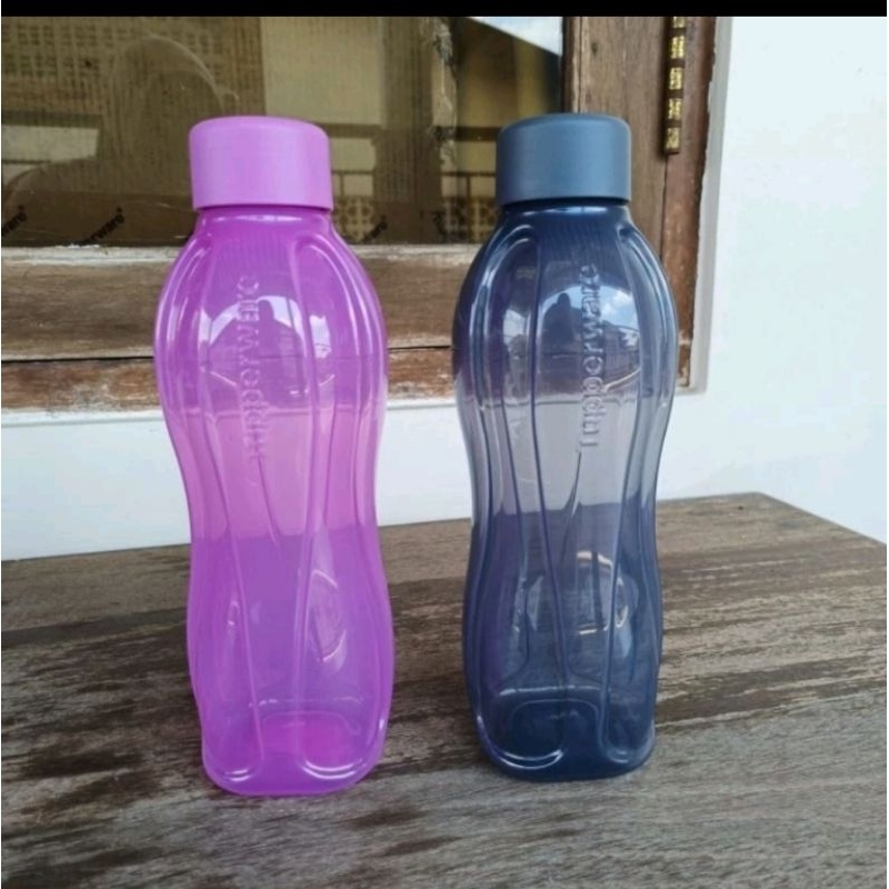 Jual Botol minum eco family tutup ulir Tupperware 750 ml Abu abu / Grey ...