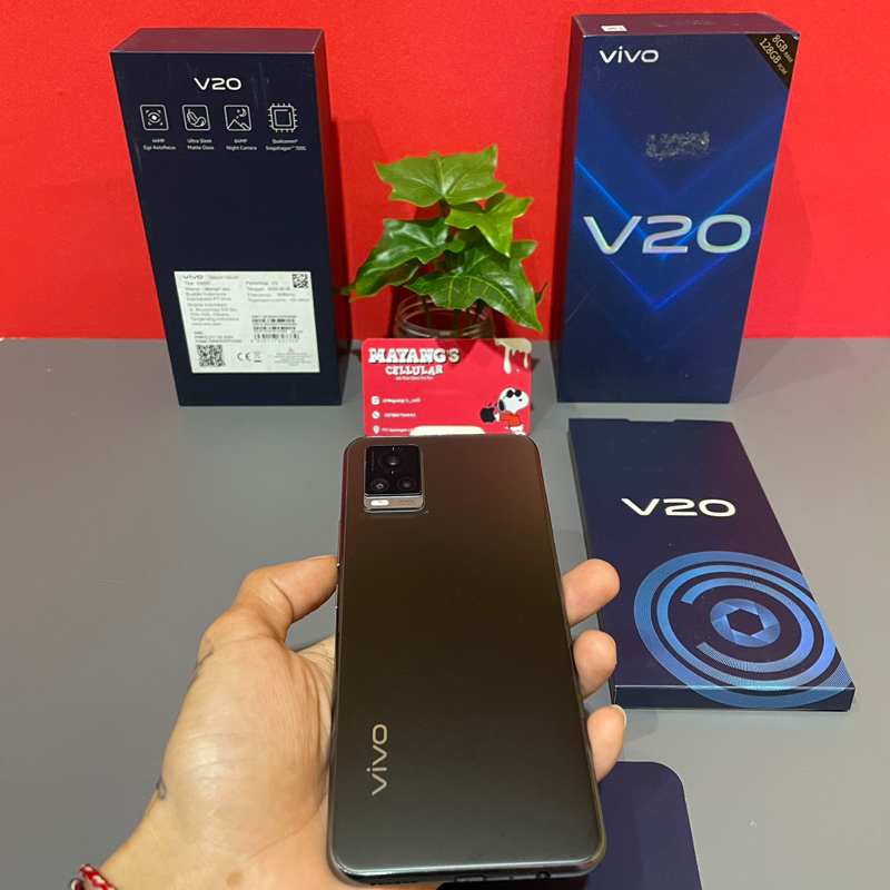 Jual VIVO V20 8/128gb Garansi Resmi Second Fullset Original | Shopee Indonesia