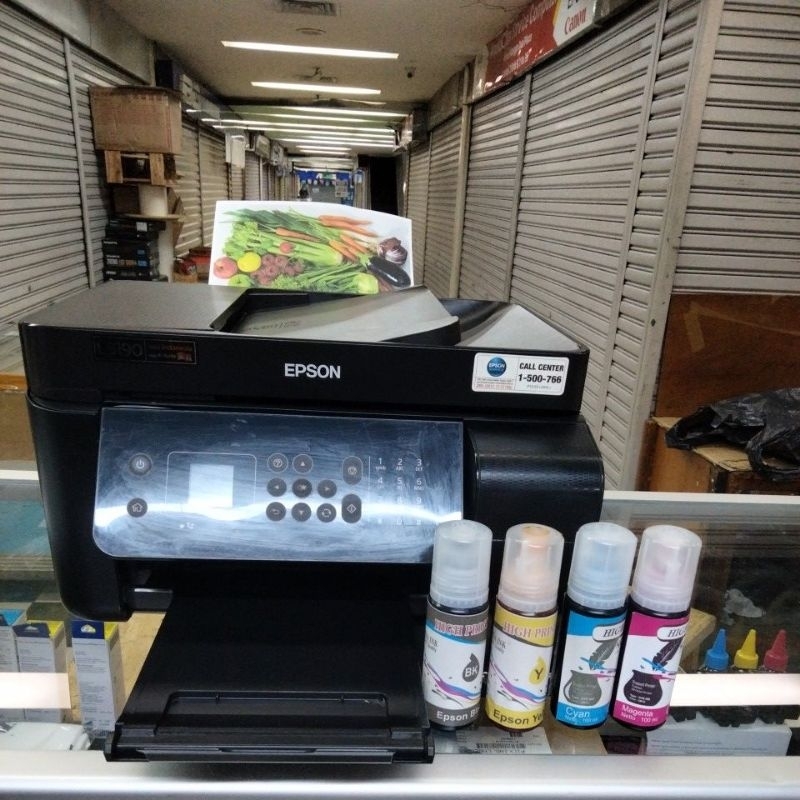 Jual Epson L5190 WiFi Scan Copy sudah di tes 100% siap pakai. | Shopee ...