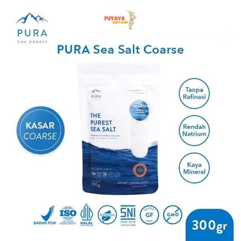 Jual Pura Purest Sea Salt 300gr - Garam Laut Natural (Fine/Halus ...