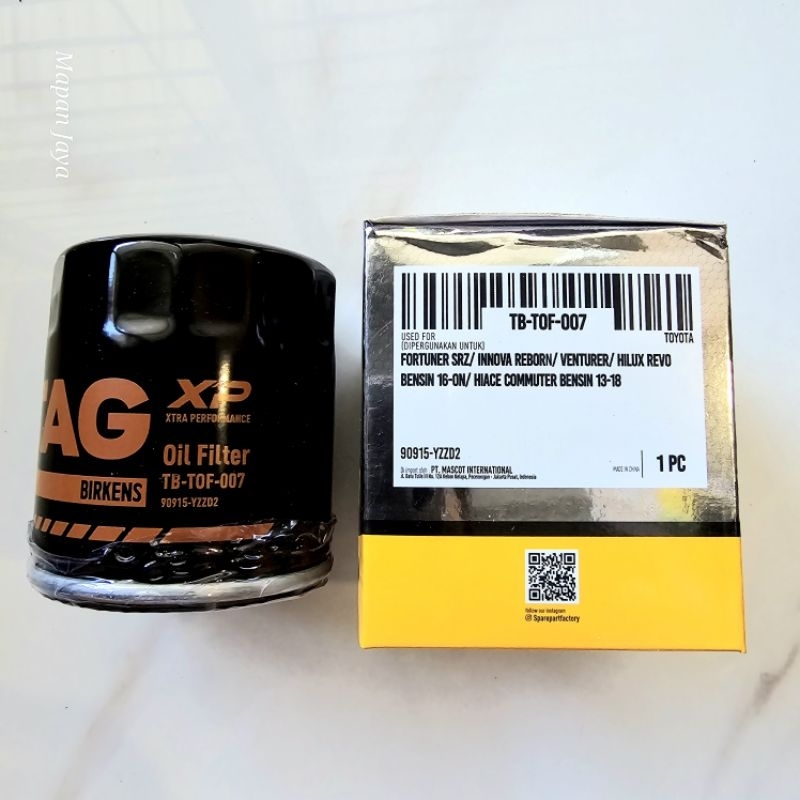 Jual BIRKENS FILTER OLI INNOVA REBORN / VENTURER / FORTUNER VRZ / HILUX ...