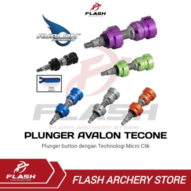 Jual Avalon Micro Clik Button Tec One | Plunger Tec One Avalon Micro Clik | Shopee Indonesia