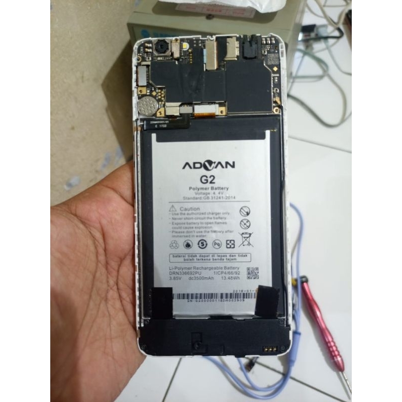 Jual Mesin baterai Advan G2 ram 3/32 normal segel mulus | Shopee Indonesia