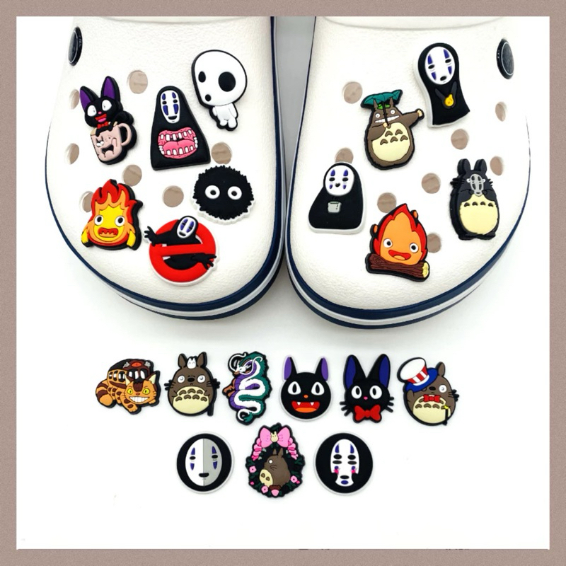 Jual Jibbitz Totoro / Charms DIY Sepatu Crocs Lucu Pin Buat Pasang Di ...