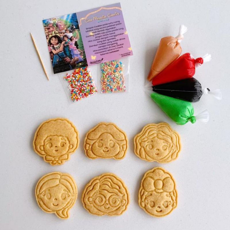Jual Encanto DIY Cookies Kit | Aktivitas menghias cookies | Kado ...