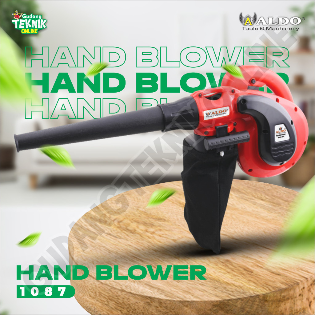 Jual Mesin Hand Blower Vacum SERBAGUNA ALDO 1087 / Blower Vakum Hisap ...