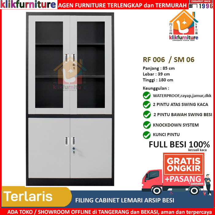 Jual Steel Cabinet Dokumen Arsip Lemari File Besi AK 06 / 106 | Shopee ...