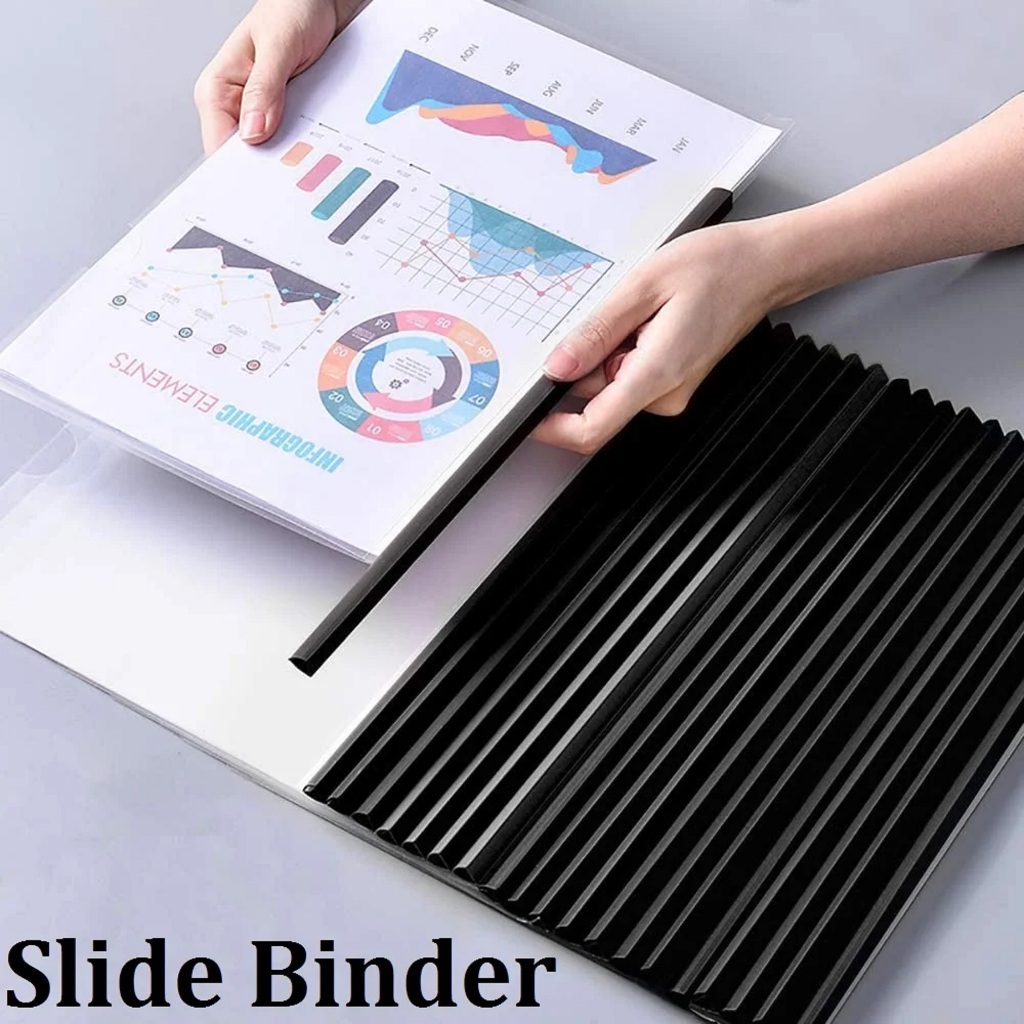 Jual Slide Binding Plastik 7mm F4 / Slide Binder 7mm / Tulang Binding ...