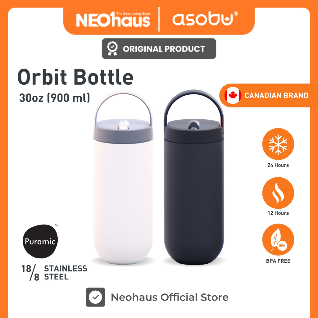Jual ASOBU BIG ORBIT BOTTLE 900ML - Botol Minum / Tumbler / Termos ...