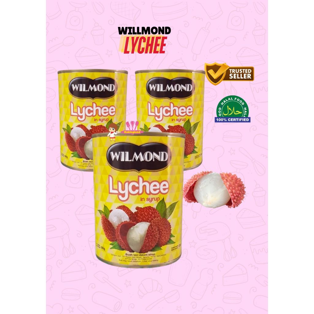 Jual Willmond Leci Lychee kalengan / wilmond | Shopee Indonesia