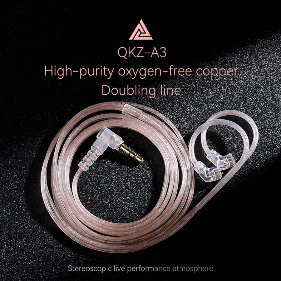 Jual QKZ A3 Oxygen Free Cable Upgrade Cable Replacement | Shopee Indonesia