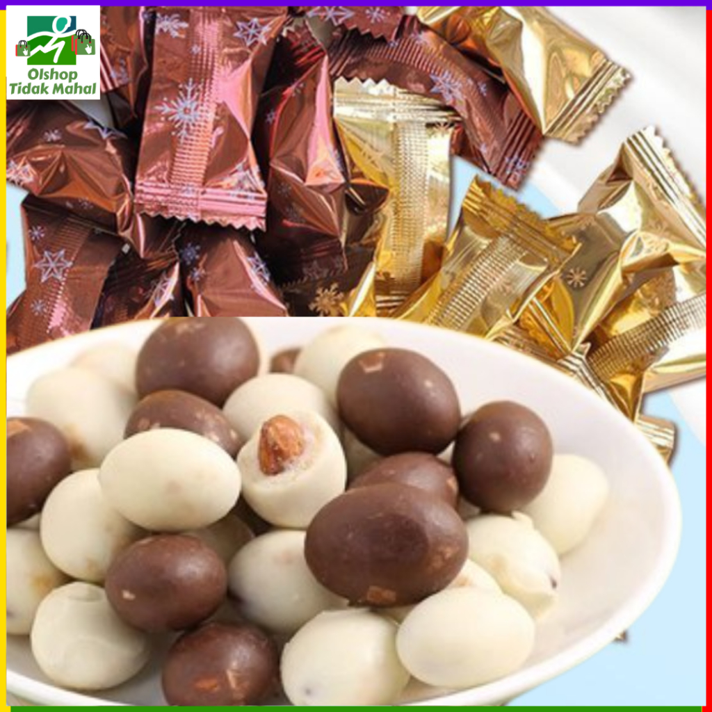 Jual [HALAL] Coklat Almond 1 biji rasa Cocoa dan Milk / Chocolate ...