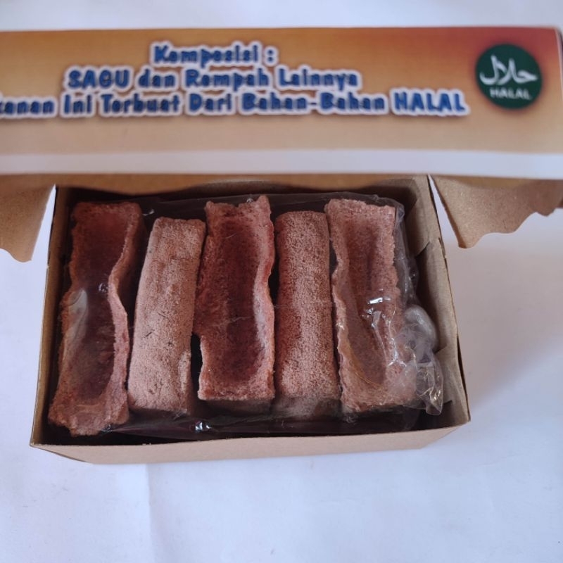 Jual Kue Sagu Bakar Kenari Sagu Manis Bakar Oleh oleh khas Sorong Papua ...