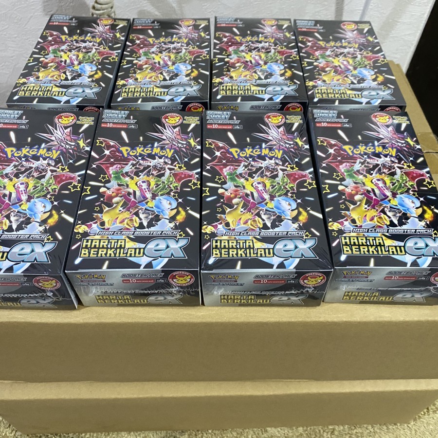Jual Master Case Booster Box Harta berkilau ex sv4a pokemon tcg indonesia | Shopee Indonesia