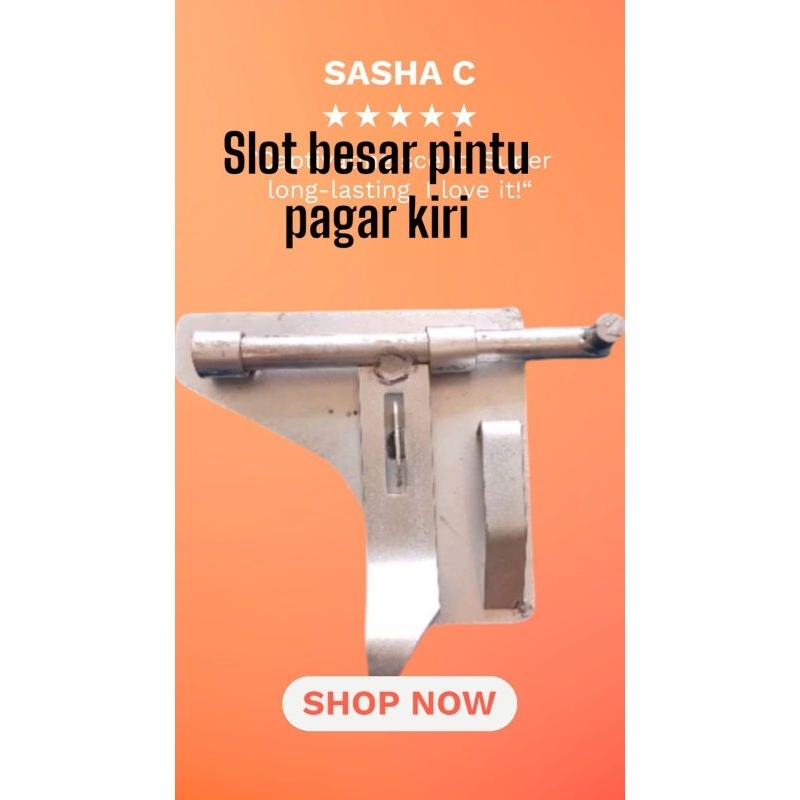 Jual Slot Pintu Pager Besi Model/Pisisi (KIRI) | Shopee Indonesia