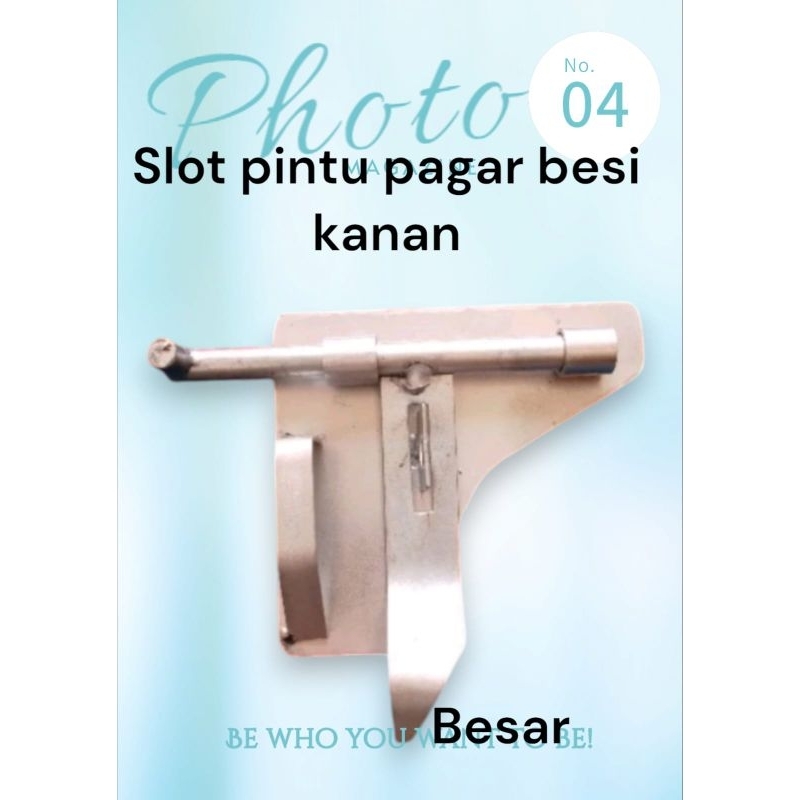 Jual Slot Pager Besi Model (KANAN) | Shopee Indonesia