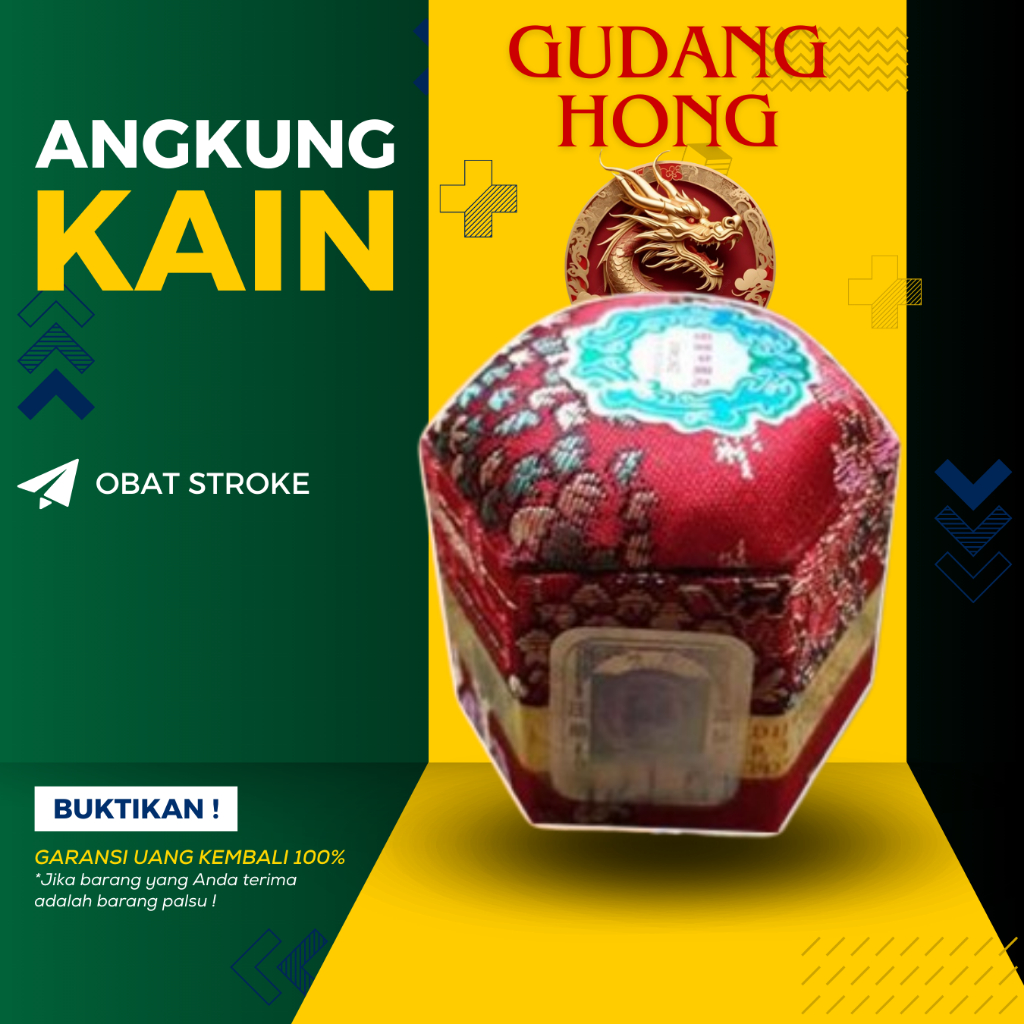 Jual GUDANG HONG - Angkung Obat Stroke Bainian Angong Wan Original ...