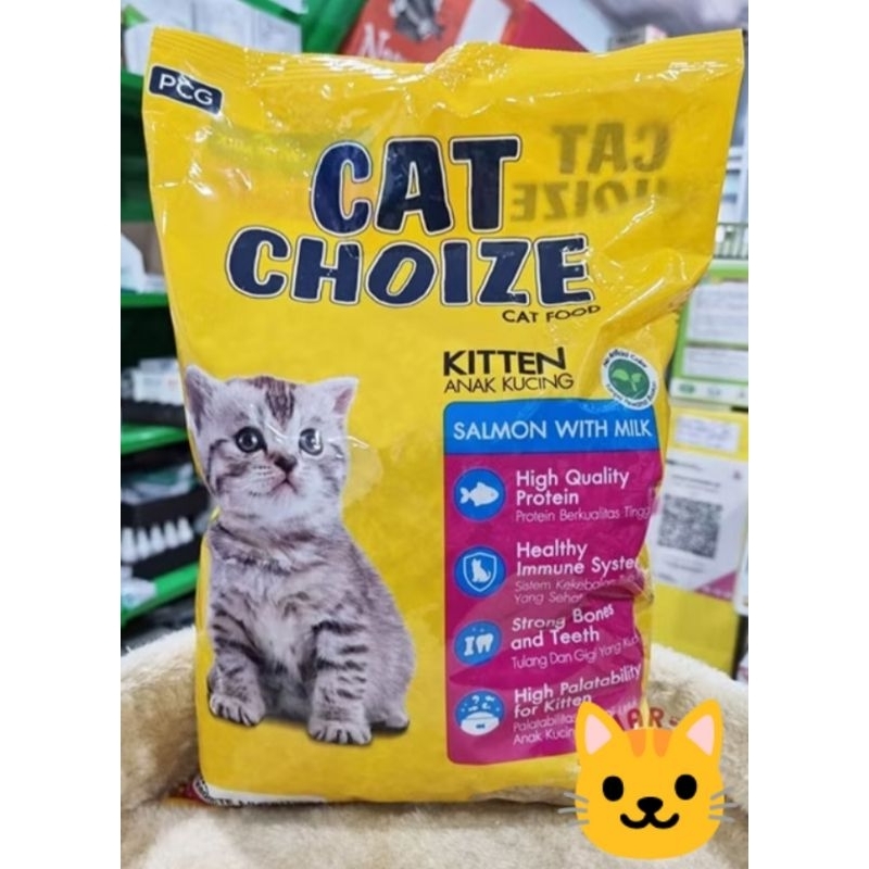 Jual cat choice/salmon/makanan kucing | Shopee Indonesia