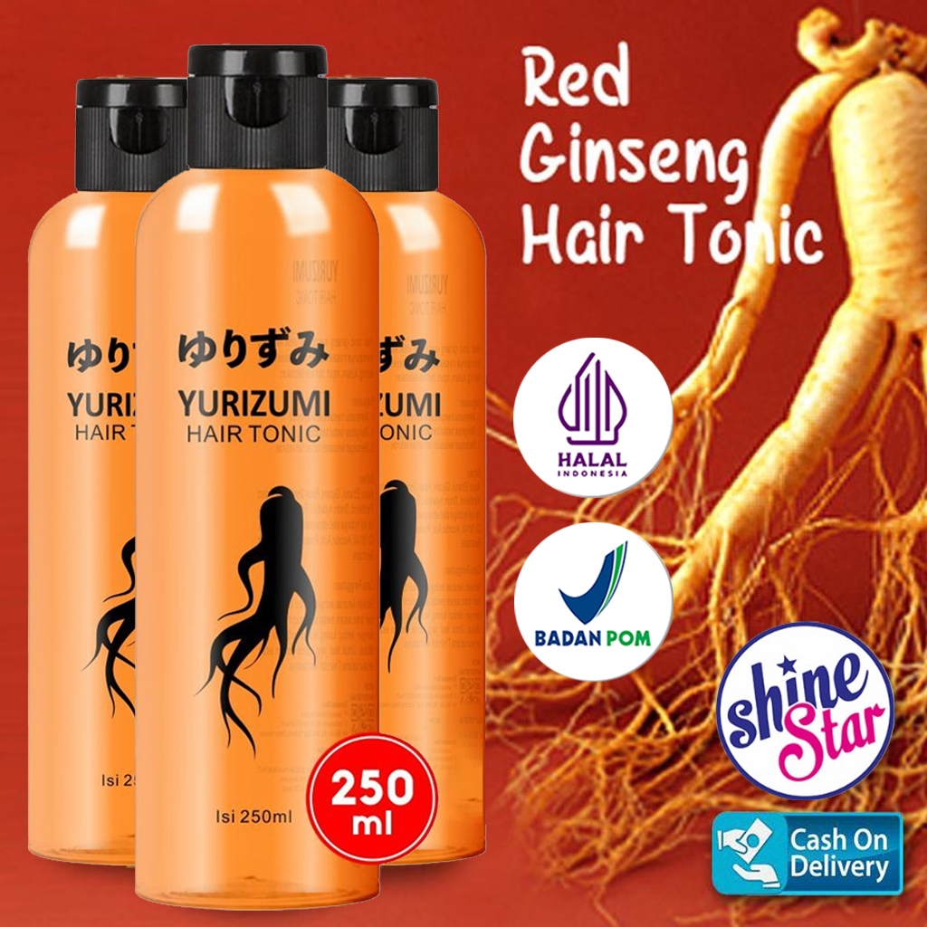 Jual ( Original 100% ) Red Ginseng Hair Tonic Mengatasi Rambut Rontok ...