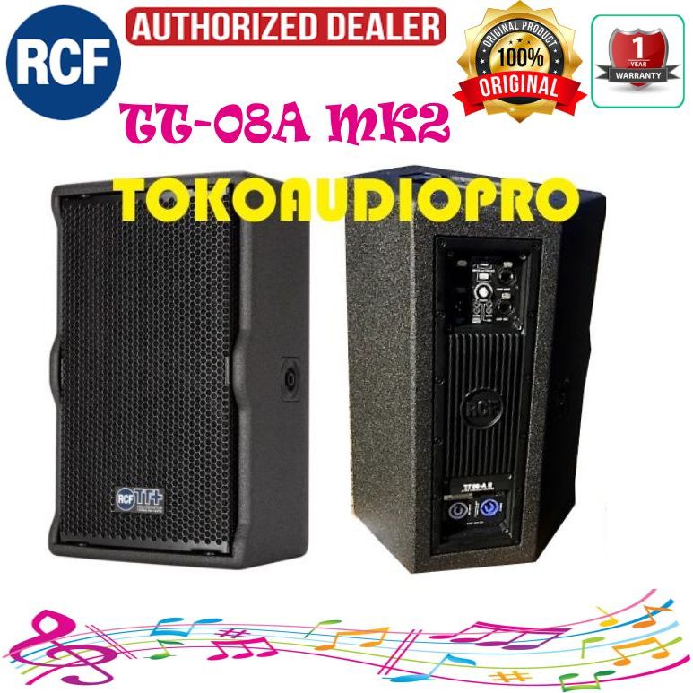 Jual Speaker Aktif RCF TT 08-A II 8-inch Speaker aktif TT08a II | Shopee Indonesia