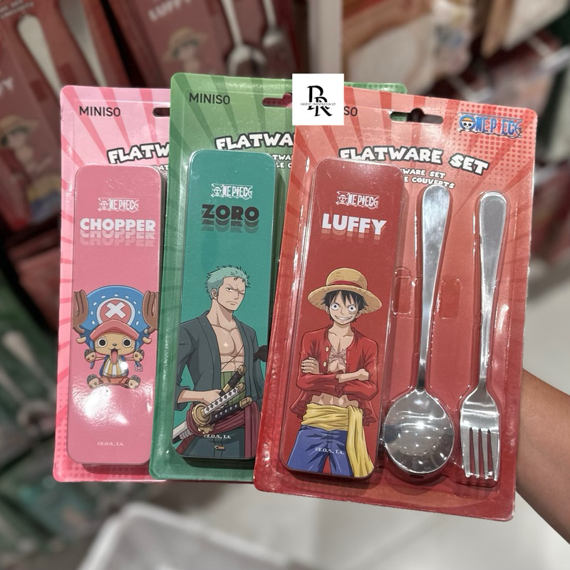 Jual Miniso x OnePiece - Satu Set Alat Makan One Piece Edition | Shopee ...