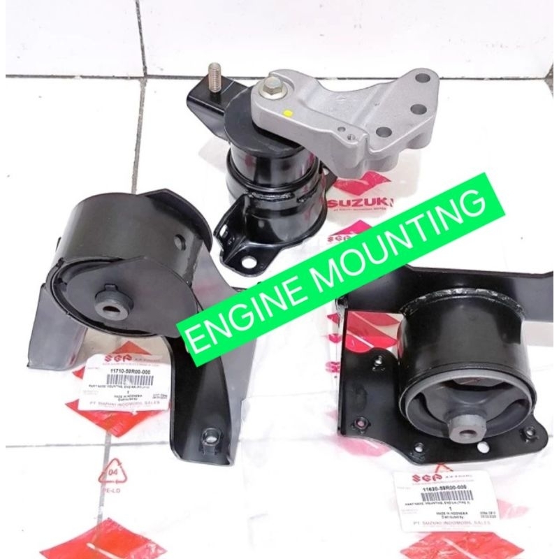 Jual ENGINE MOUNTING SET 1PAKET SUZUKI ERTIGA 2007 - 2017 ORIGINAL ...