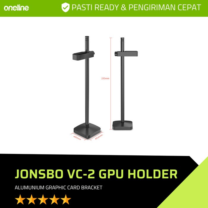 Jual JONSBO VC-2 | GPU Holder | VGA Stand | Bracket Penahan VGA Graphic ...