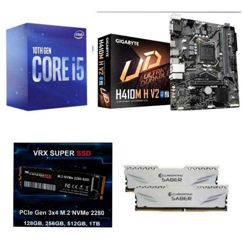 Jual Paket Processor Intel Core i5 10400 / i5 10400F Box Gen 10 LGA ...