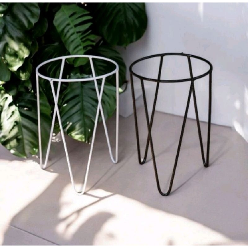 Jual Standing Pot bunga / Standing Pot minimalis model V / Standing Pot ...