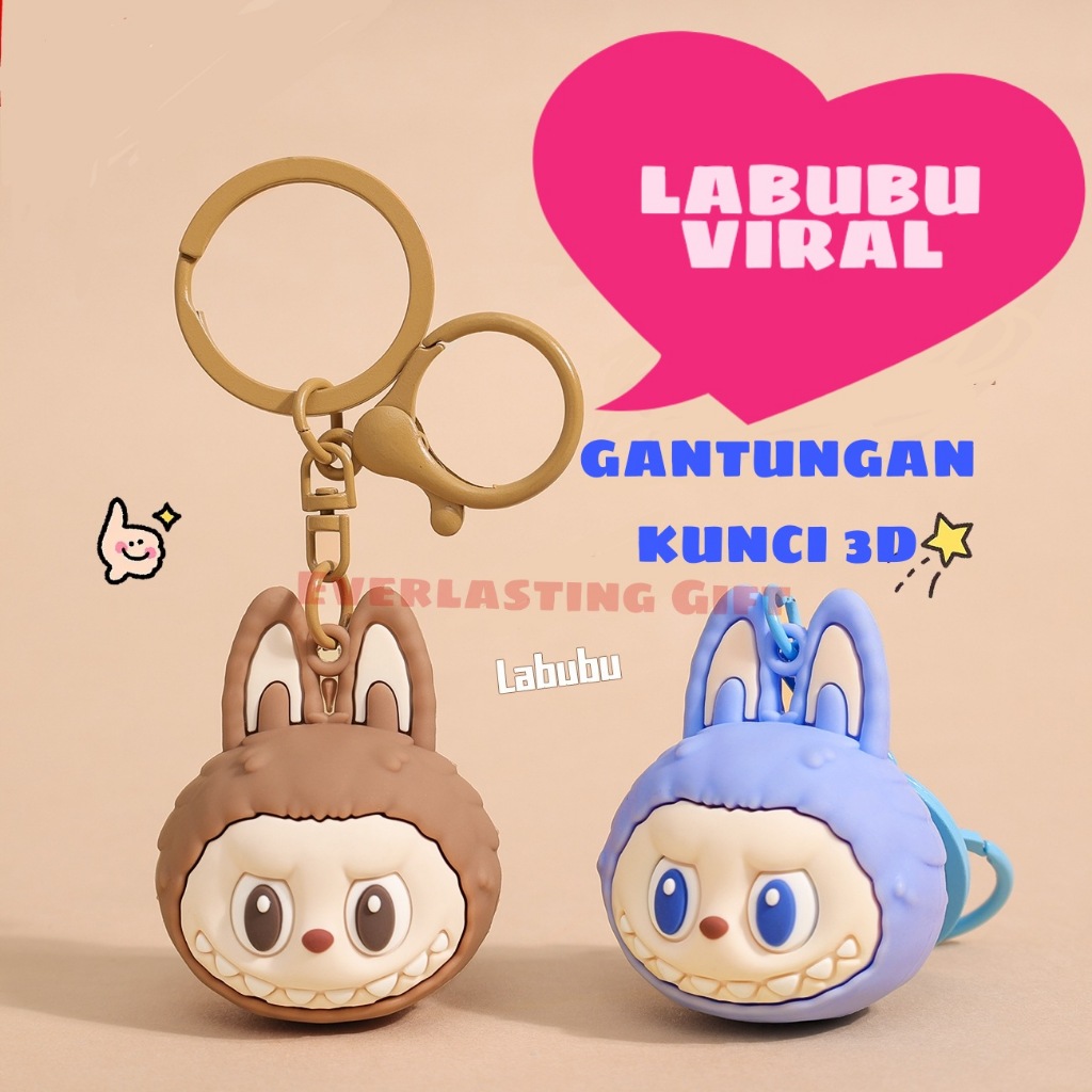 Jual Gantungan Kunci Gantungan Tas LABUBU VIRAL BONEKA LABUBU VIRAL ...