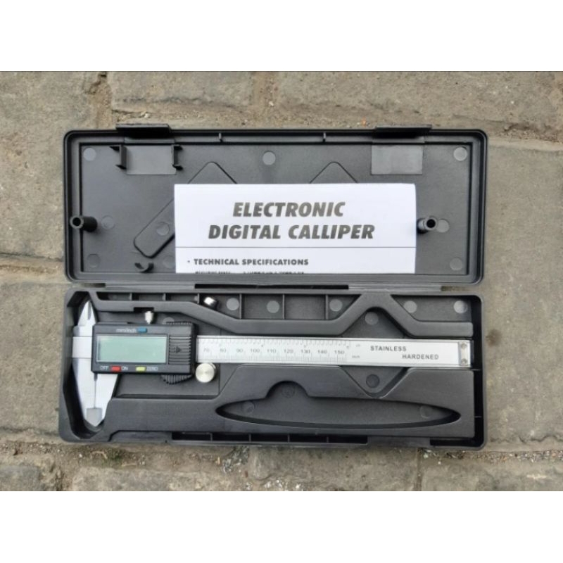 Jual DIGITAL CALIPER 6"inch/Sigmat Jangka Sorong 150MM Stainless steel | Shopee Indonesia