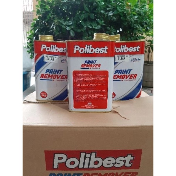 Jual Polibest paint remover 1kg,penghilang cat polibest 1 kg,penghapus ...