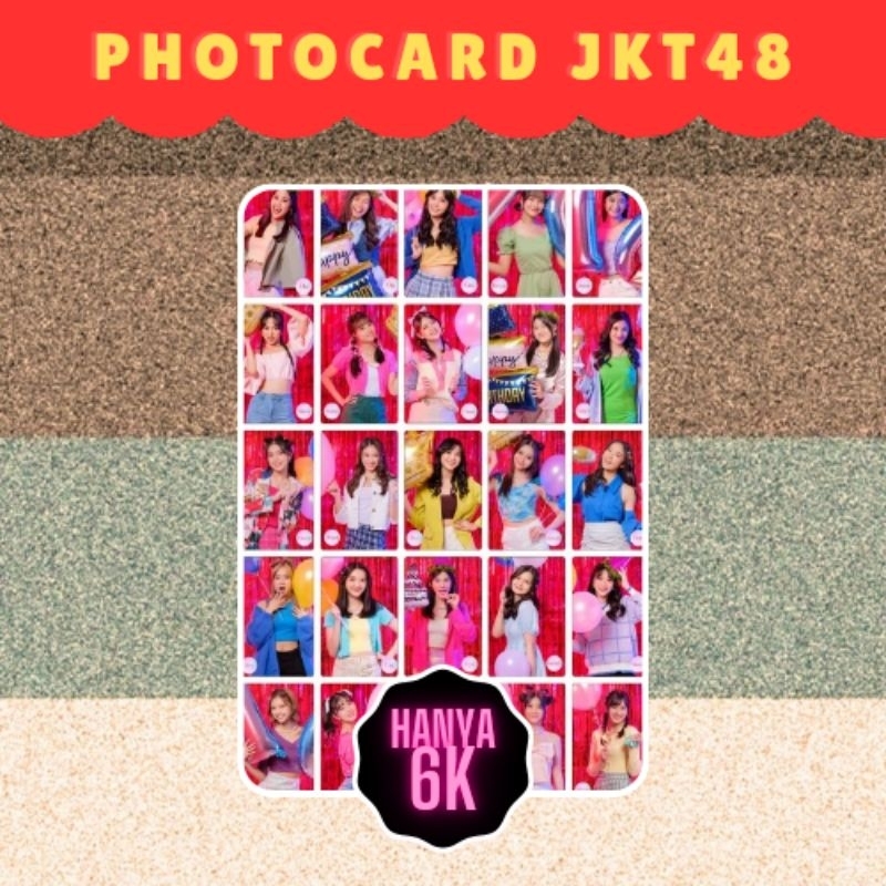 Jual PHOTOCARD JKT48 ISI 25PCS (ANIV PARTY) | Shopee Indonesia