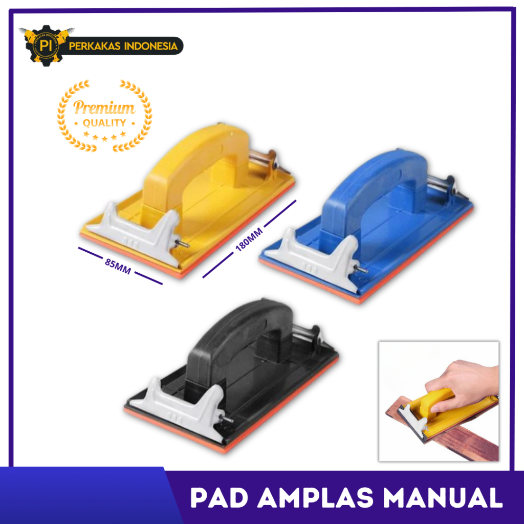 Jual Pad Tatakan Amplas Manual Sand Paper Holder Gagang Dudukan Amplas ...