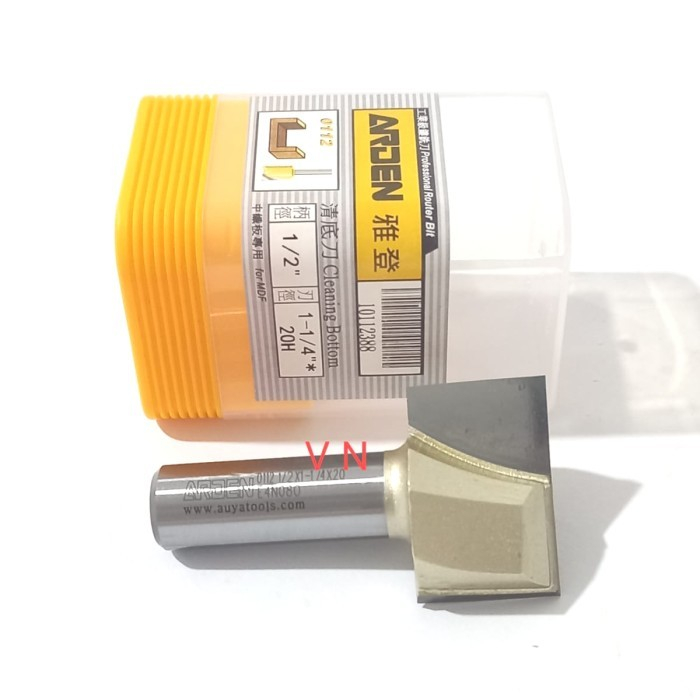 Jual Mata Router/Profil 32mm x 20mm As 1/2 Cleaning Bottom Bits Merk ...