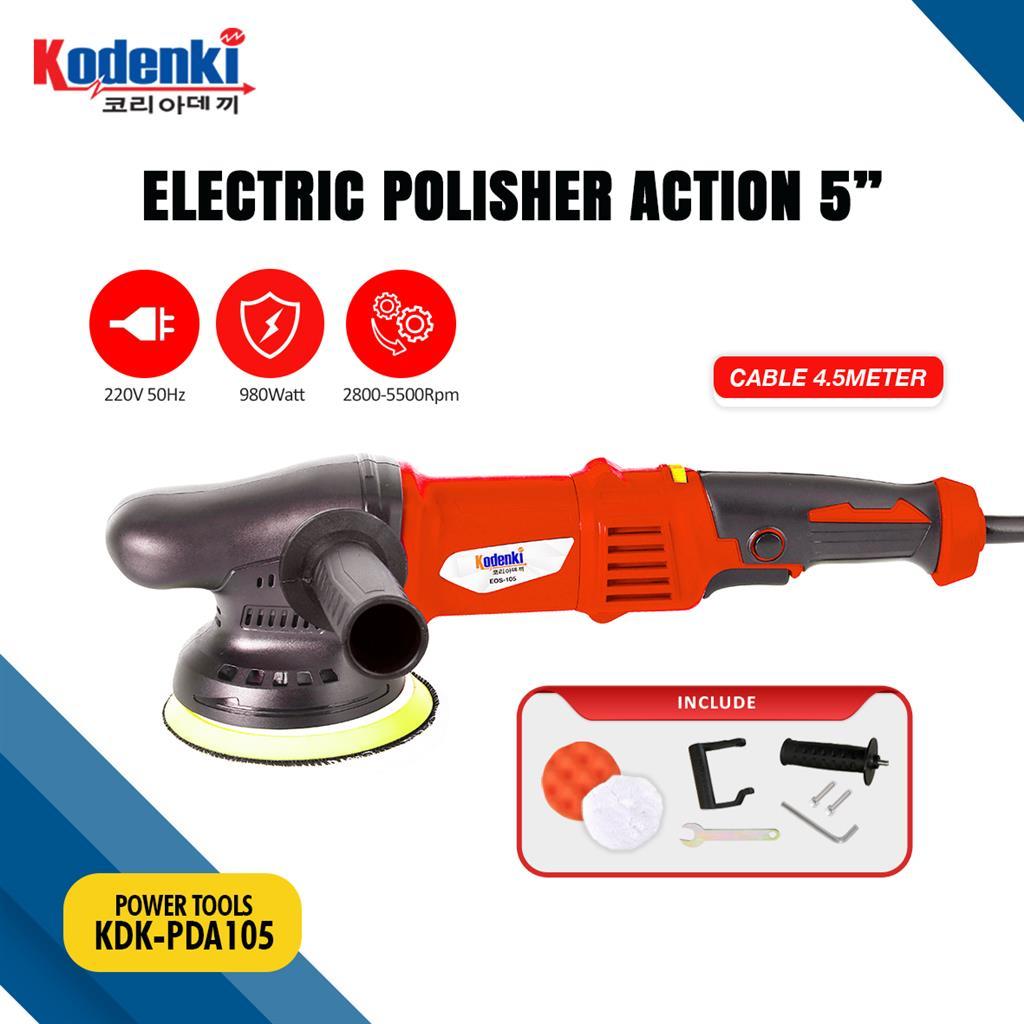 Jual Kodenki Mesin Poles Dual Action 5" Polisher 5 Inch Variable Speed ...