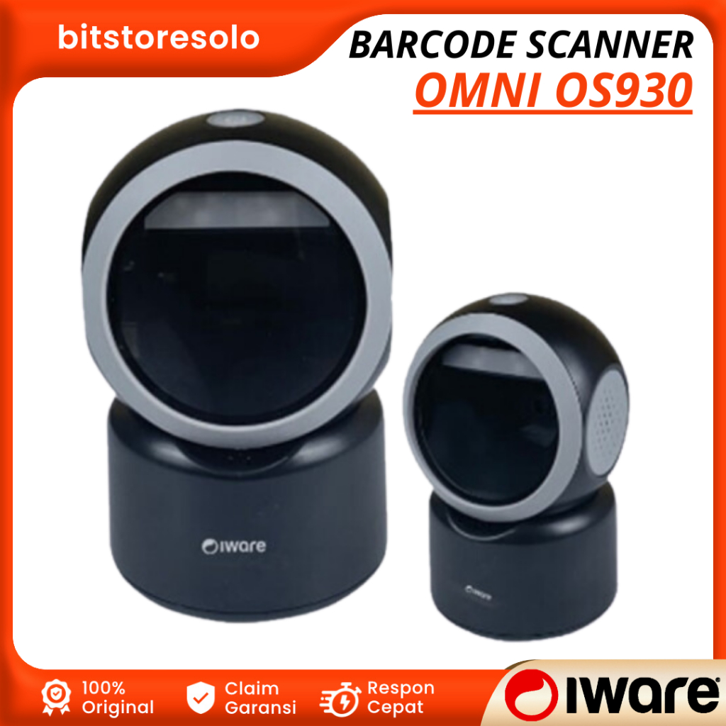 Jual BARCODE SCANNER OMNI IWARE OS930 - OS 930 2D QR CODE-E-FAKTUR USB ...
