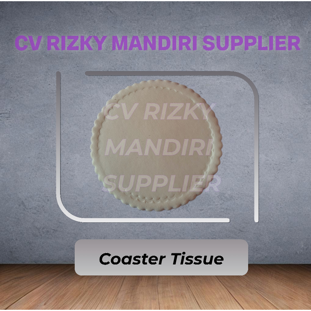 Jual Coaster tissue / tatakan gelas tissue isi 500lbr | Shopee Indonesia