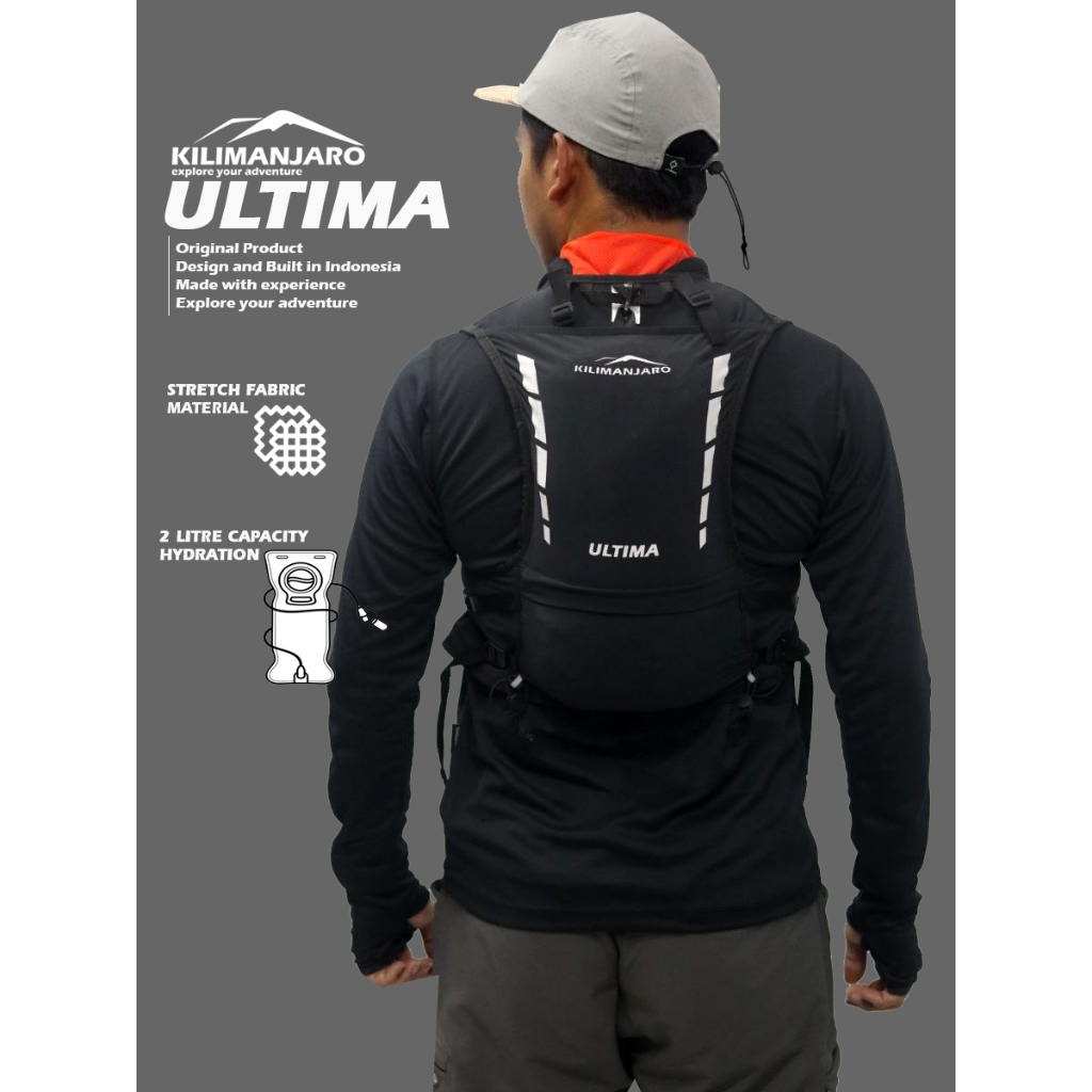 Jual Tas Hydropack KILIMANJARO Trail Running ULTIMA - tas lari - tas ...