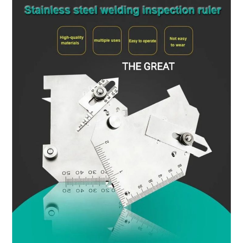 Jual Welding Gauge Inspection Cam Tipe Gage Inspeksi Pengukur Las | Shopee Indonesia