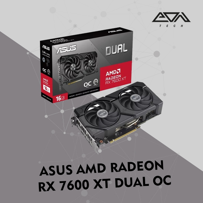 Jual VGA ASUS DUAL Radeon RX 7600 XT OC 16GB GDDR6 | Shopee Indonesia
