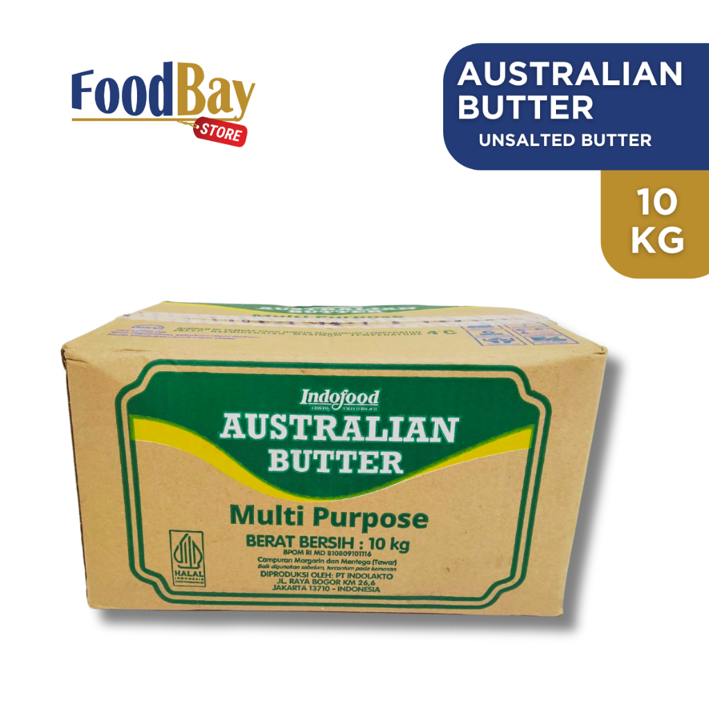 Jual AUSTRALIAN BUTTER Unsalted Butter 10 Kg / Mix Margarin & Mentega ...