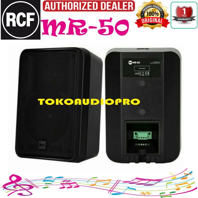 Jual RCF MR50 two-way Speaker Pasif Original RCf MR-50 | Shopee Indonesia