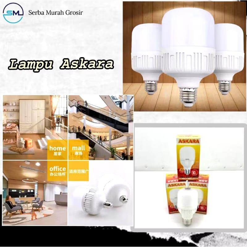 Jual Lampu LED/ Lampu Capsul/ Lampu Tabung/ Lampu Askara 10w 20w 30w | Shopee Indonesia